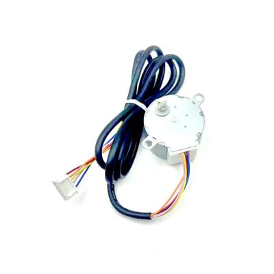 Cina Motore passo-passo 35BYJ46 con ingranaggi 12V 4 fasi 5 fili diametro esterno 35mm per ventola intelligente a basso rumore in vendita