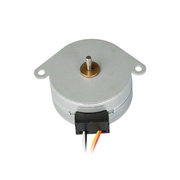 Quality 42mm 24V 42BY412 Permanent Magnet Stepper Motor 7.5 Degree Step Angle 23mm for sale