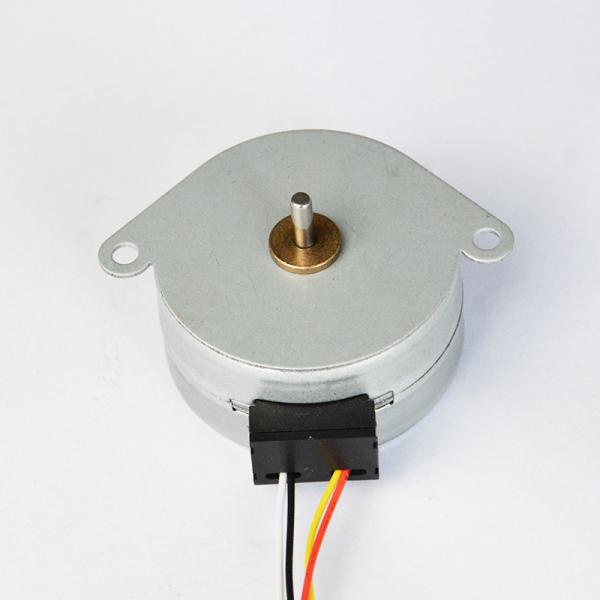 Quality 42mm 24V 42BY412 Permanent Magnet Stepper Motor 7.5 Degree Step Angle 23mm for sale