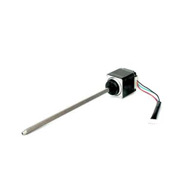 China 28mm Nema11 Linear Stepper Motor Lead Screw Motor 24V With Screw TR5 1.8° for sale