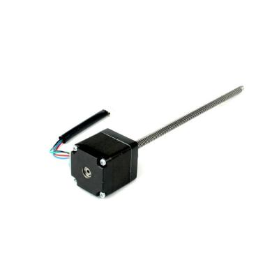 China 28mm Nema11 Linear Stepper Motor Lead Screw Motor 24V With Screw TR5 1.8° for sale
