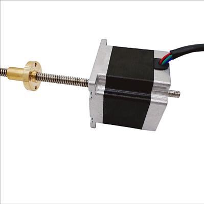 China NEMA14 35mm Linear Stepper Motor Hybrid Stepper Motor With 0.6096 Mm Pitch 1.8° for sale