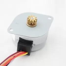 Quality High Torque 35mm Stepper Motor 24V Compatibility 7.5° Step Angle 22mm Thick for sale