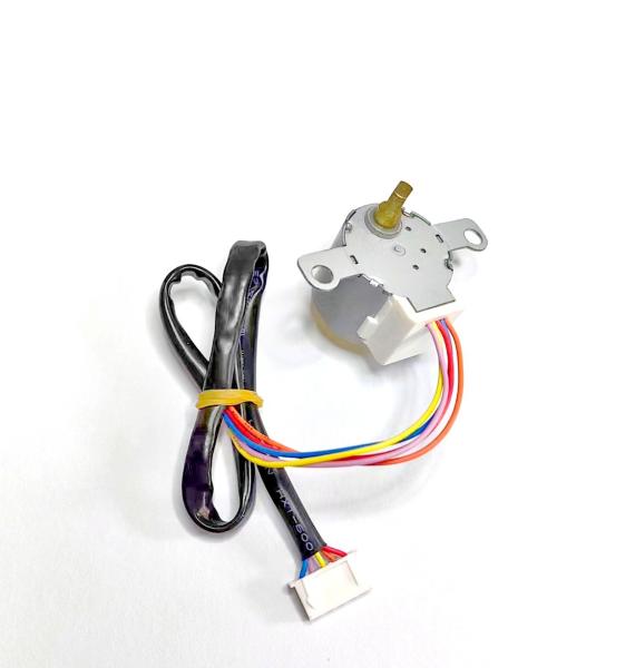Quality 24mm 5 Wire Stepper Motor 24BYJ48 12V For Air Conditioner Reduction Ratio for sale