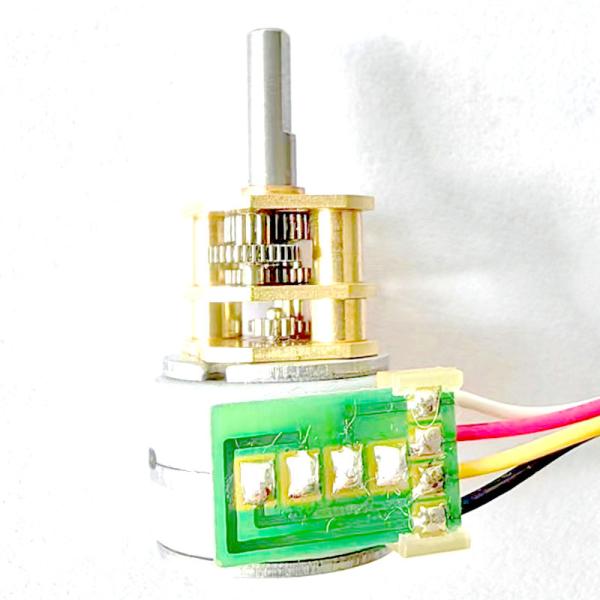 Quality 15mm Diameter Gear Reduction Stepper Motor 5V DC For Miniature Equipment​ for sale