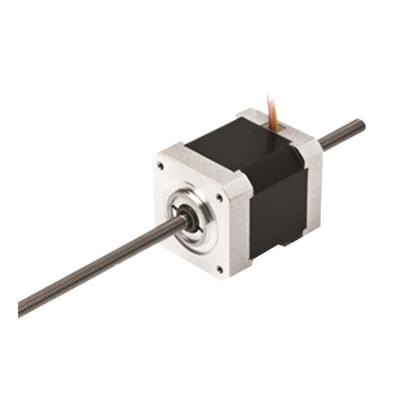 중국 NEMA17 42mm 1.8° 선형 스테퍼 모터 고 토크 Tr6 또는 Tr8 하이브리드 스테퍼 모터 판매용