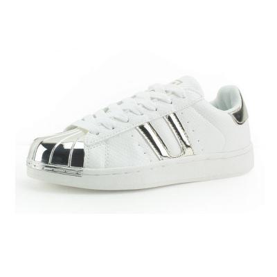 China 36-41#,PU upper,rubber sole Hot sale white women skateboard shoes wholesale for sale