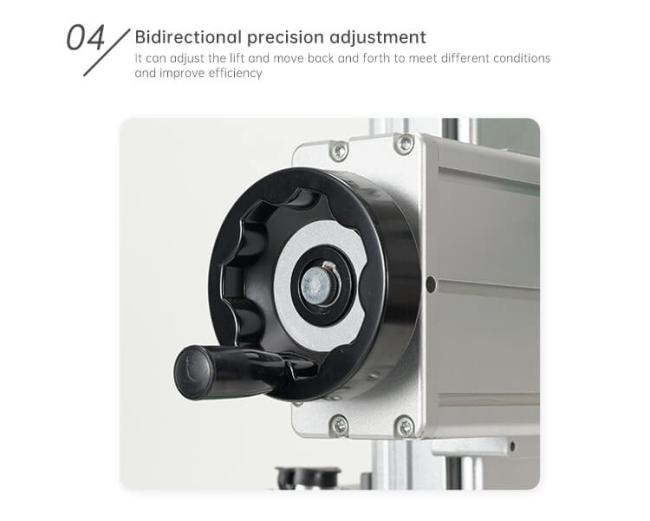 Laser marking demonstration on production line