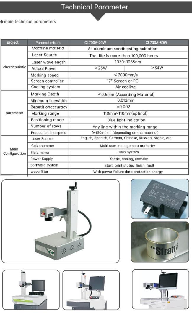 COTAJET Laser Marking Machine in operation