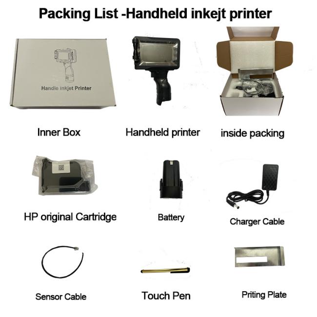 CT160 printer packaging and included accessories