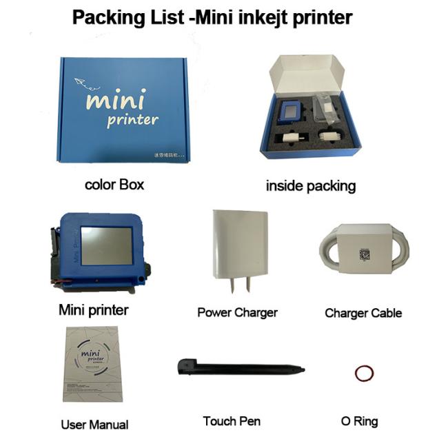 Close-up of COTAJET printer nozzle and control buttons