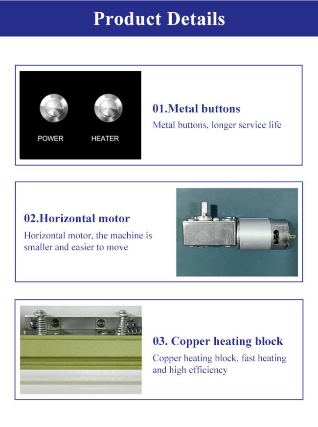 CSM-510 conveyor belt and sealing area