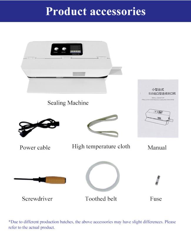 Industrial packaging line using CSM-510 sealers