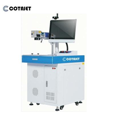 China 0-130m/min Static Fiber Laser Marking Machine 1064nm For Plastic / Nameplate for sale