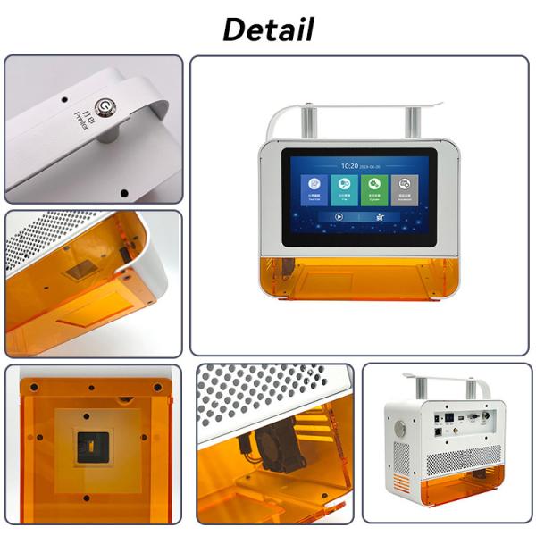 Quality Small Portable Fiber Laser Marker Machine Handheld Laser Engraving Machine for sale