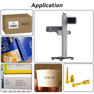 Cina Macchine di marcatura laser a CO2 da 30W a 60W per codificatori di bottiglie di linea di produzione in vendita