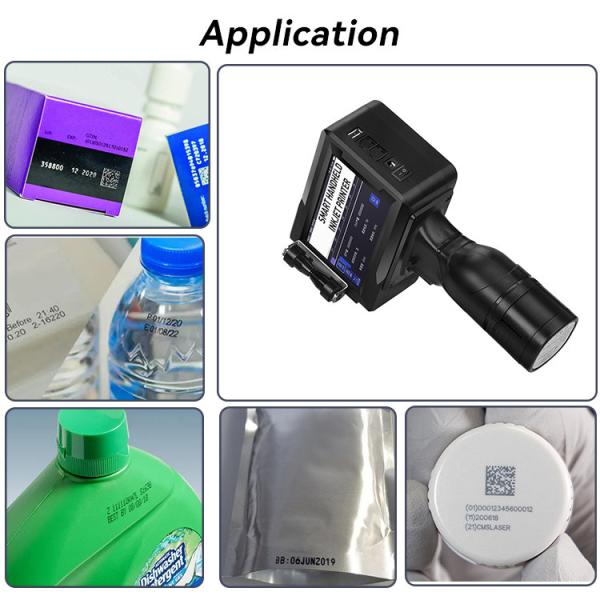 Quality Portable Handheld Inkjet Printer Machine , Handheld Inkjet Batch Coding Machine for sale