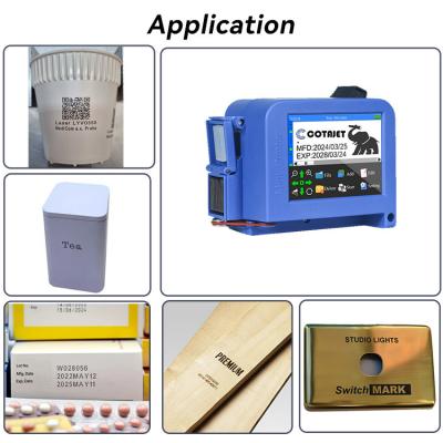 Cina COTAJET Macchina di codifica per stampanti a getto d'inchiostro portatili / Mini stampante portatile a getto d'inchiostro in vendita