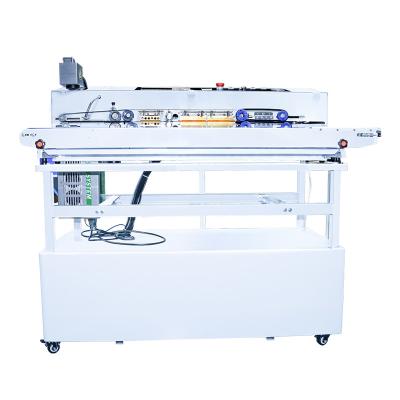 Cina CSM-810 Saldatrice a banda verticale con codificatore laser per film in foglio per confezionamento alimentare in vendita