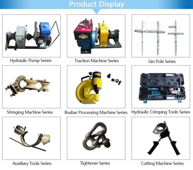 Detailed view of cable feeding mechanism