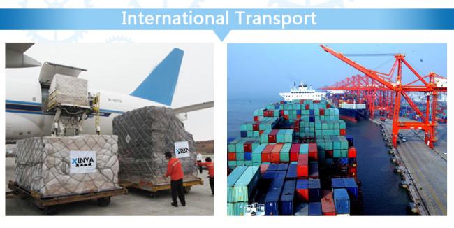 Full operational view with cable being fed