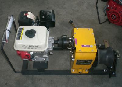 China High Speed Gasoline Cable Winch Puller With Shaft Transmission for sale