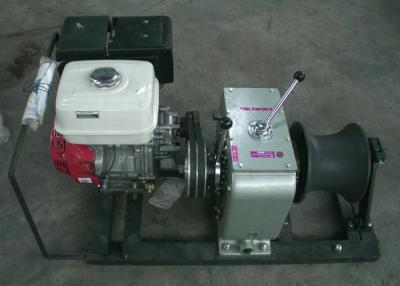 China Cable Winch Puller For 5 Ton Petrol Engine Powered Fast Speed Winch for sale