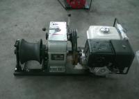 China Cable Winch Puller For 5 Ton Petrol Engine Powered Fast Speed Winch for sale