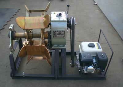 China 2016 New Style Cable Pulling  Wire Rope Winch Machine with Gasoline Engine Power for sale