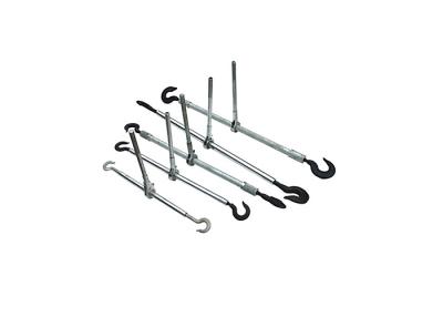 China Double Hook Wire Tightening Tool / Steel Wire Rope Turnbuckle for sale