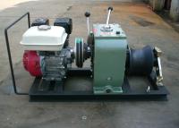 China Cable Winch Puller Tools 3 Ton Gasoline Winch with petrol engine for sale