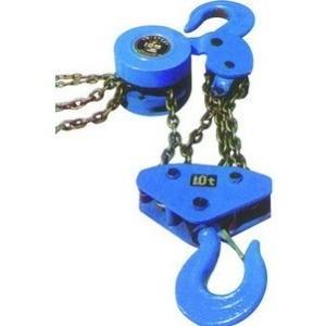 China De Kettingshijstoestel 1.5M van bouw Handcrane chain block hoist hand ketting Te koop