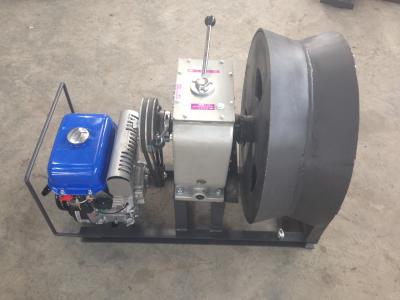 China 3 Ton 600 Diameter Cable Capstan Pulling Winch with Yamaha Gasoline Engine for Cable Stringing for sale
