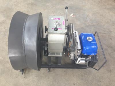 China 3 Ton 600 Diameter Cable Capstan Pulling Winch with Yamaha Gasoline Engine for Cable Stringing for sale