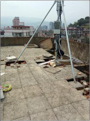 China Ferramentas tubulares da ereção da torre da forma da liga de alumínio A/que amarram a gim pólo do equipamento à venda