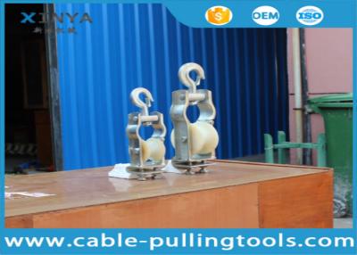 China La línea de transmisión que ata las herramientas escoge el bloque de polea de encadenación de nylon de la polea acanalada en venta