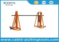 China 15T - 20T Cable Handling Equipment / Cable Drum Hydraulic Reel stand for sale