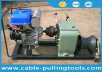 China 3 Ton cable drum winch hoist with Yamaha engine power / Cable Pulling Tools for sale