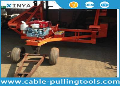 China 3 - 8T Multi function Full Cable Drum Trailer Machine for electric power construction for sale