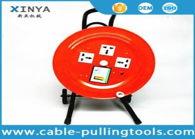China 220V or 380V Portable Electric Cable Reel  With 30m Cable For Power Construction for sale