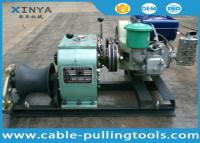 China 3 Ton Variable Speed Pulling Capstan Cable Winch With Diesel Engine for sale
