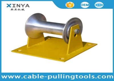 China Straight Line Electric Cable Pulling Roller With Nylon Wheel for Underground Cable Laying for sale