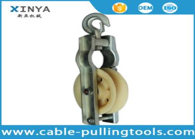 China Light Weight Single Sheave Stringing Pulley Block for sale