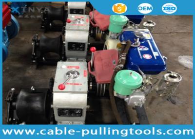 China Safe And Reliable Cable Winch Puller For Tower Erection , 3T Diesel Power Winch for sale