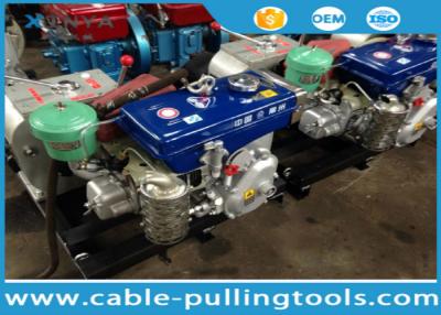 China Cable Pulling Machine 3T Diesel Winch For Tower Erection During Transmission Line for sale