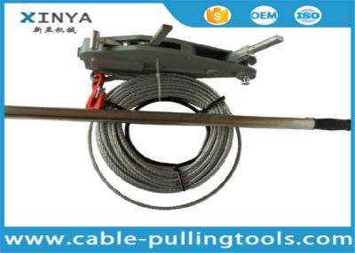 China 0.8T Tirfor Cable Puller , Manual Lever Winch With 20M Wire Rope for sale