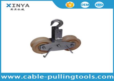 China Overhead Line Stringing Equipment Tandem Sheaves Conductor Runing Out Blocks for sale
