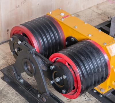 China 5 Ton Double Capstan Electric Engine Cable Winch Puller For Power Construction for sale