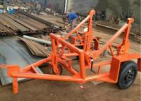 China Multifunction Underground Cable Tools 3 Tons cable drum trailer for transporting for sale