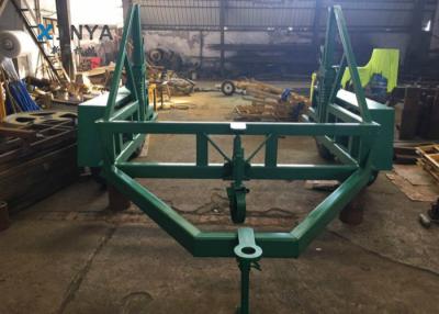 Chine Le câble souterrain usine la remorque d'enrouleur de câbles de transporteur de tambour de câble de 12 tonnes avec la barre d'axe à vendre